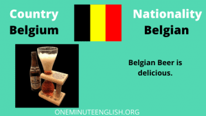 Nationalities and Countries in English(Full list with examples) - One ...