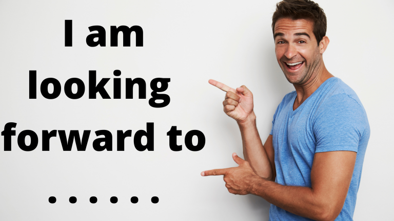 “I am looking forward to see you” or “I am looking forward to seeing ...