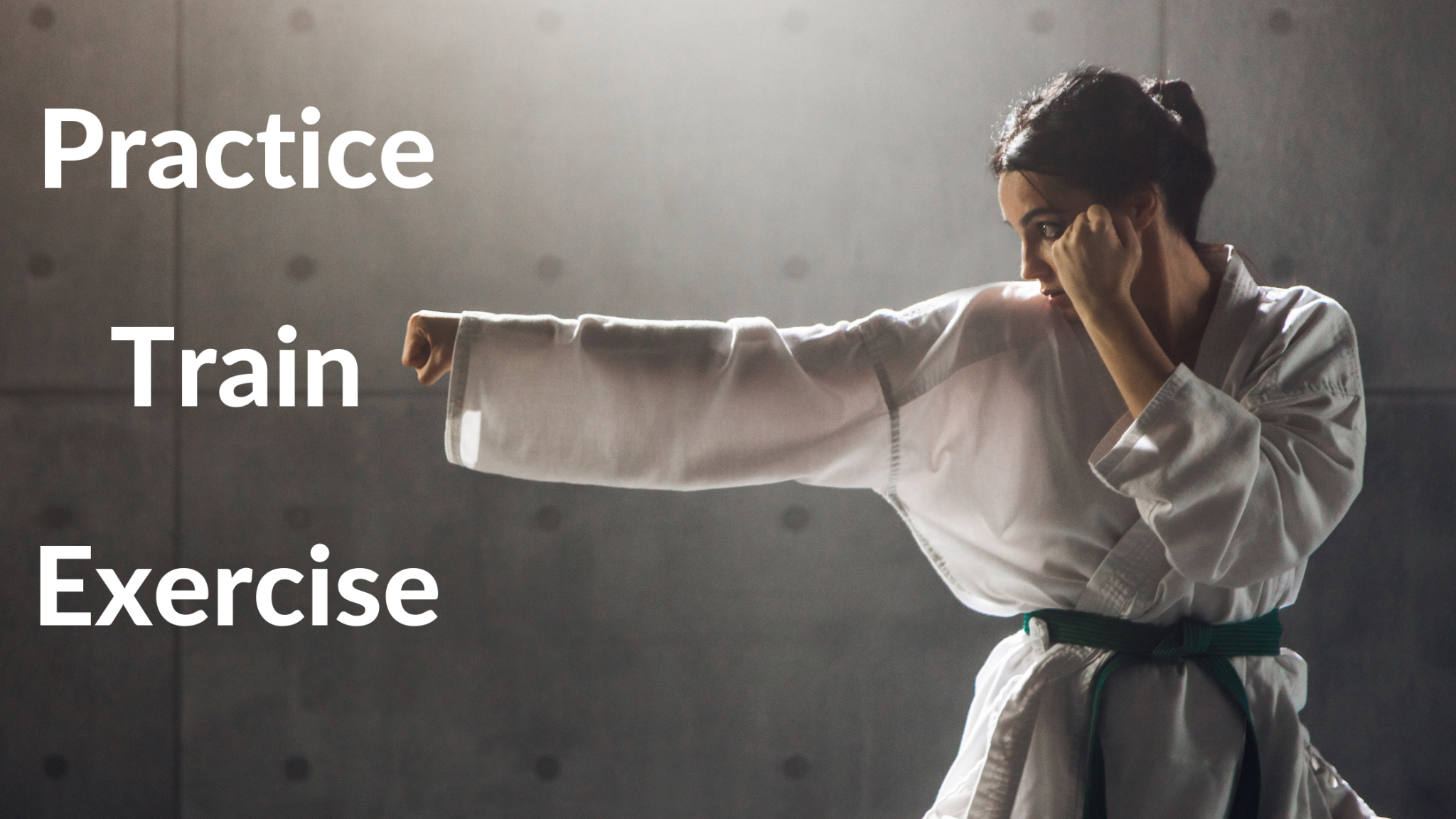 Practice/Train/Exercise - What’s the difference in meaning? - One ...